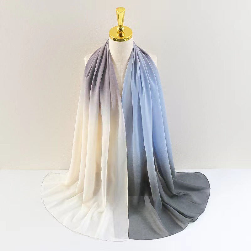 GRADIENT HIJAB - shade 8 – anahco