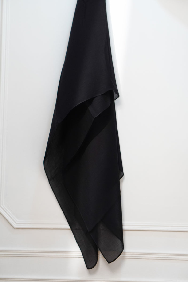 Modal Hijab #1 Midnight Black – anahco